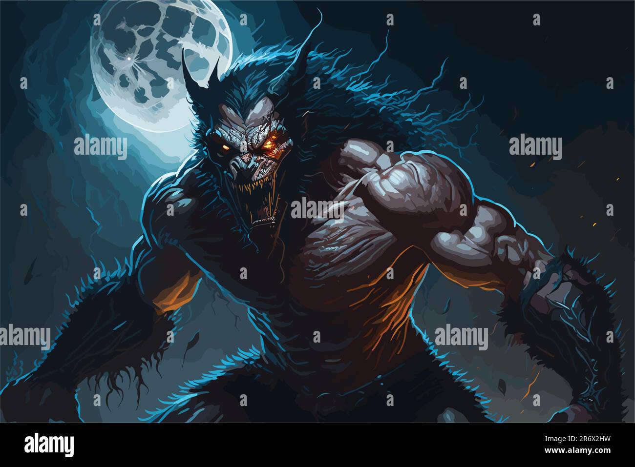 India full moon Stock Vector Images - Alamy