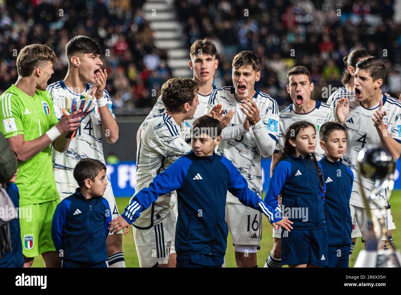 Italy team before the Fifa U20 World Cup Final match Uruguay U20 vs ...