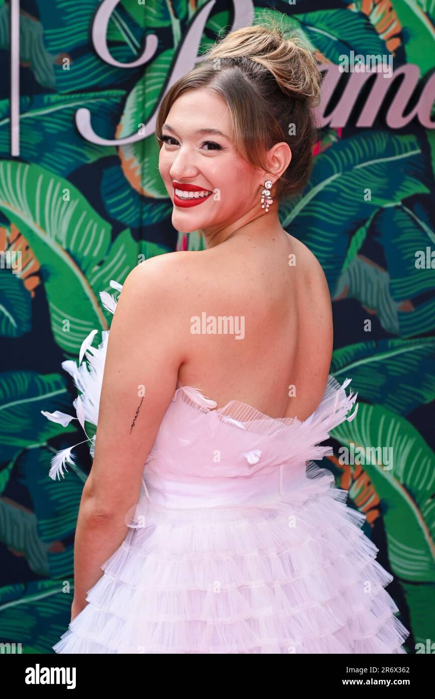 New York, USA. 11th June, 2023. Jess Val Ortiz walking on the red ...