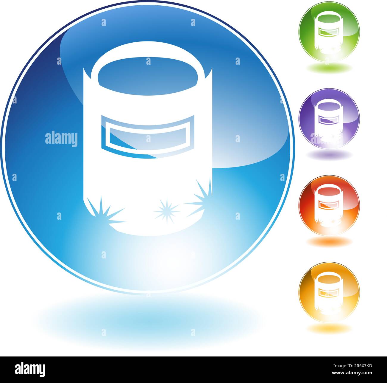 Welding mask crystal icon isolated on a white background Stock Vector ...