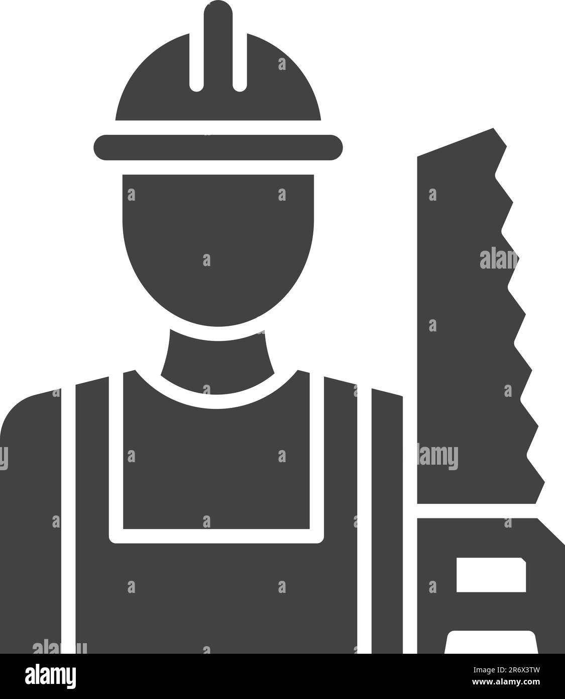 Carpenter icon vector image Stock Vector Image & Art - Alamy