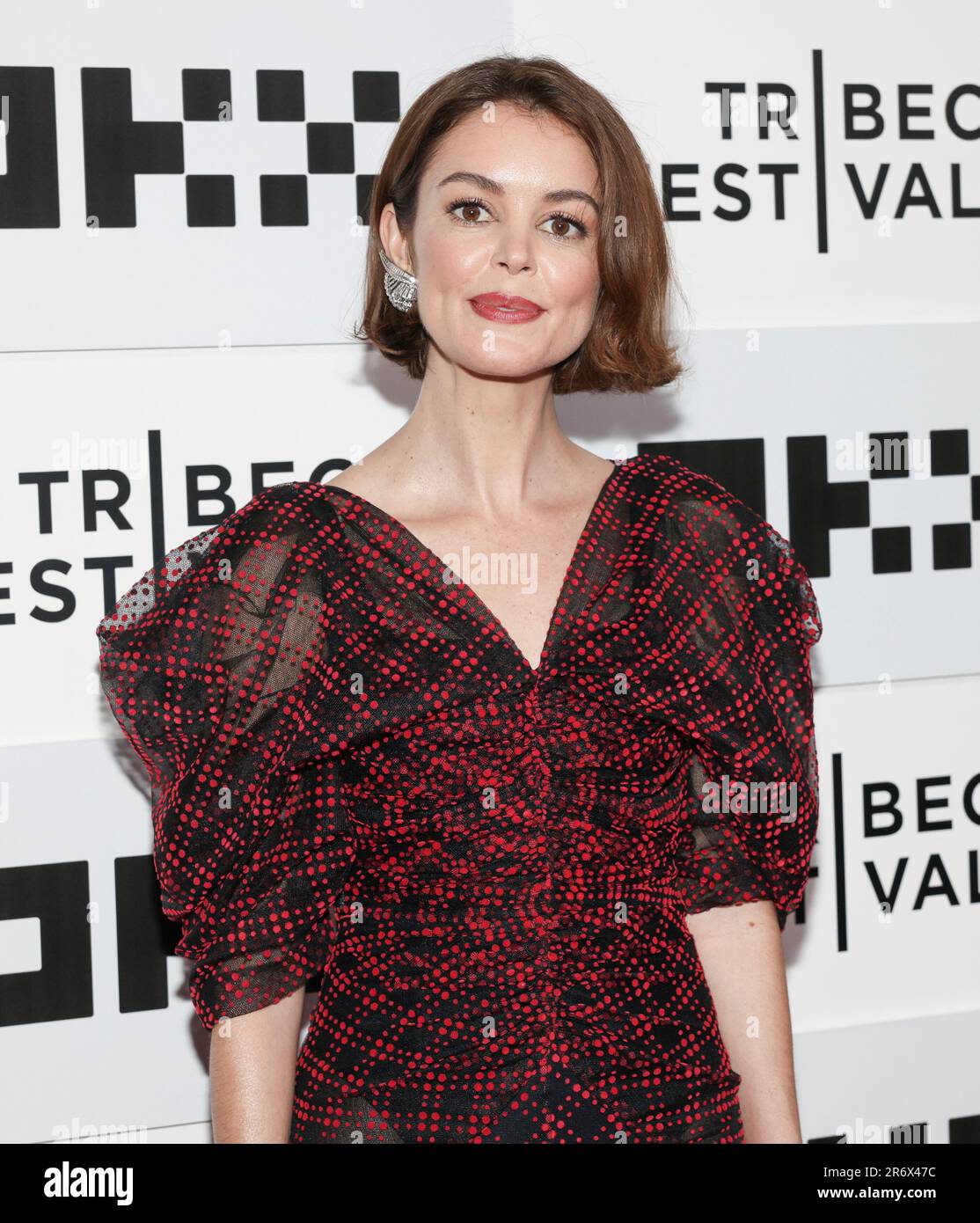 Nora Zehetner attends the premiere of "Blood For Dust" at OKX Theater ...