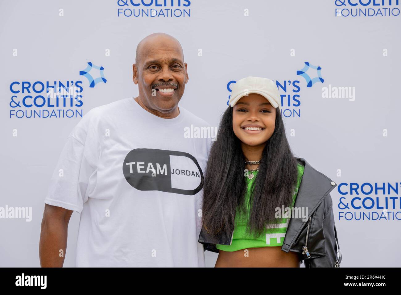 Crohns and colitis foundations los angeles take steps walk hi-res stock ...