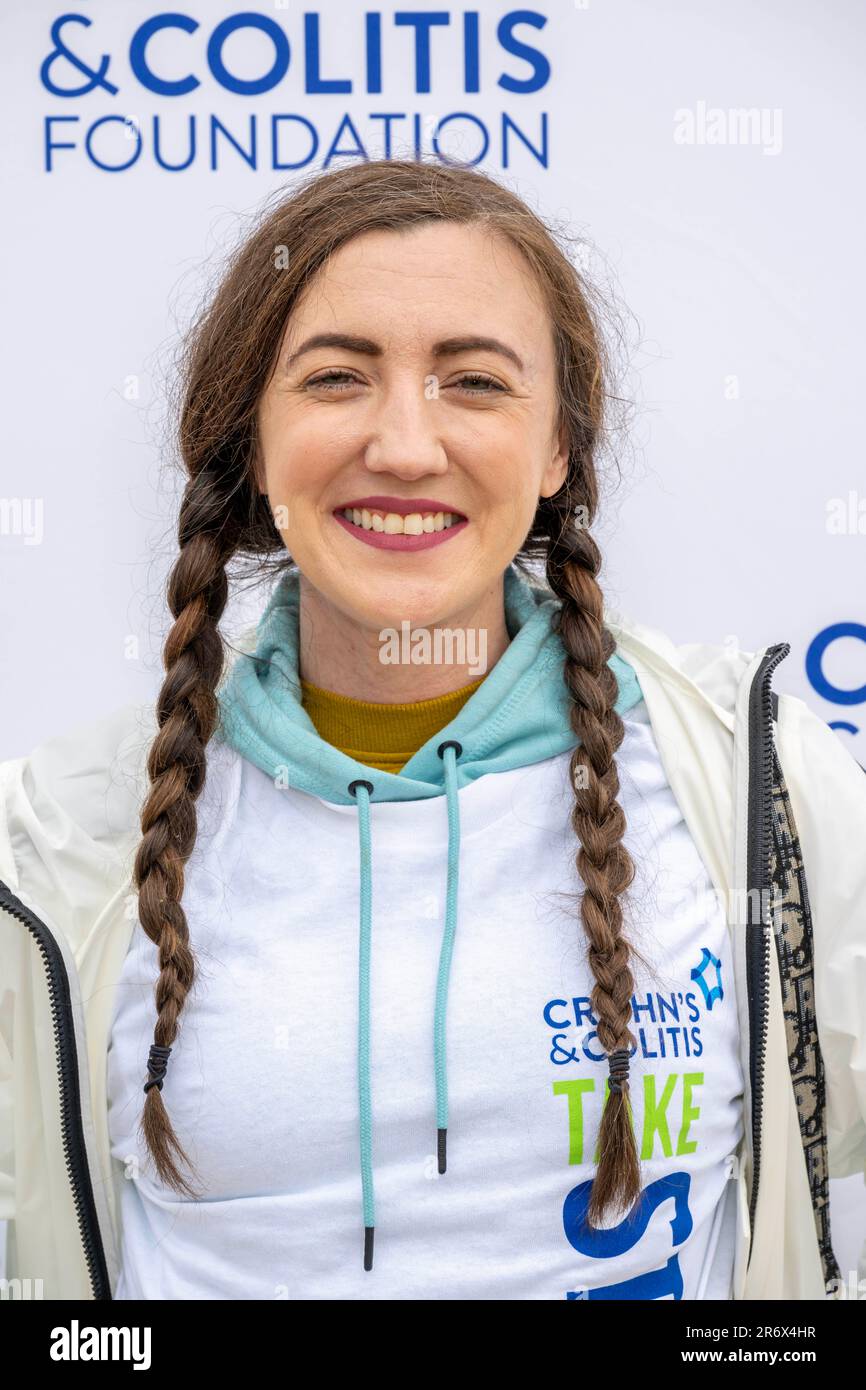 Crohns And Colitis Foundations Los Angeles Take Steps Walk Hi Res Stock