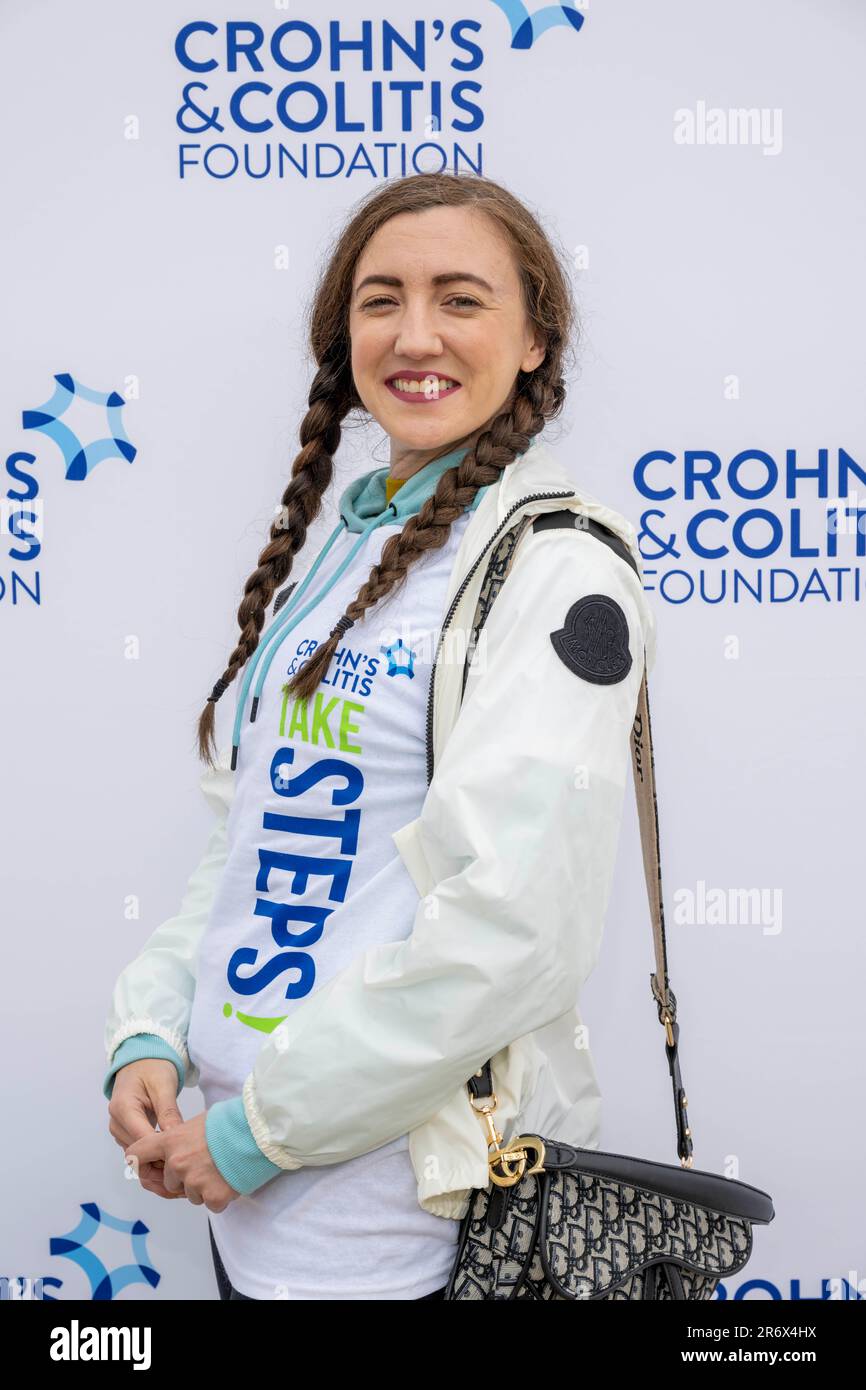 Crohns And Colitis Foundations Los Angeles Take Steps Walk Hi Res Stock