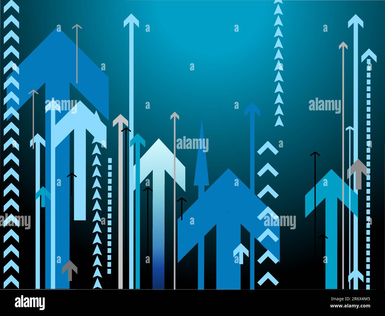 Blue abstract background with arrows Stock Vector Image & Art - Alamy