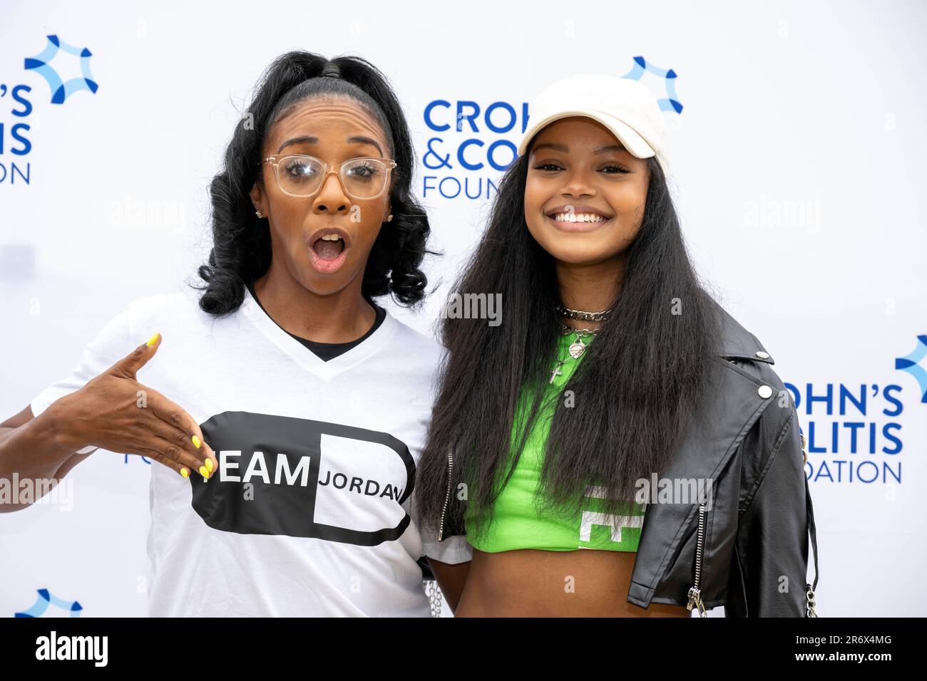Los Angeles, USA. 11th June, 2023. Olympic athlete Lashinda Demus ...