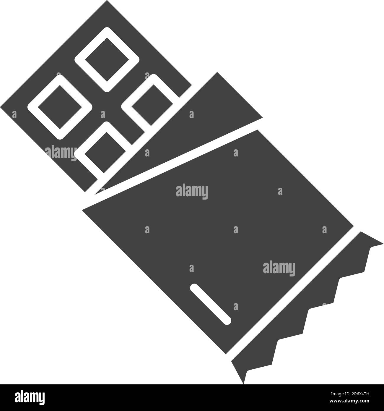 Chocolate icon vector image Stock Vector Image & Art - Alamy