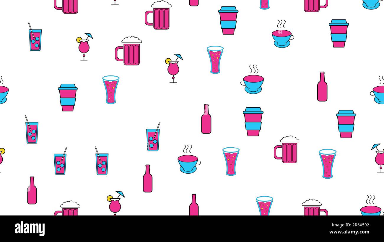 Texture seamless pattern from a set of raivy good tasty refreshing ...