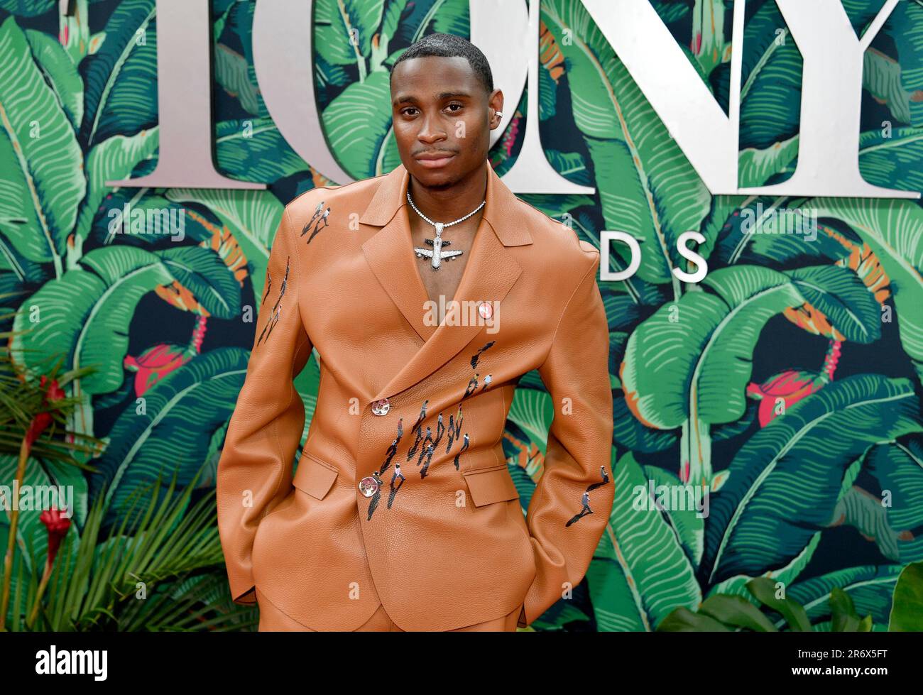 Jordan E. Cooper arrives at the 76th annual Tony Awards on Sunday, June ...