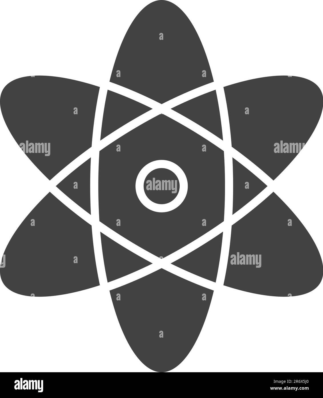Atom icon vector image Stock Vector Image & Art - Alamy