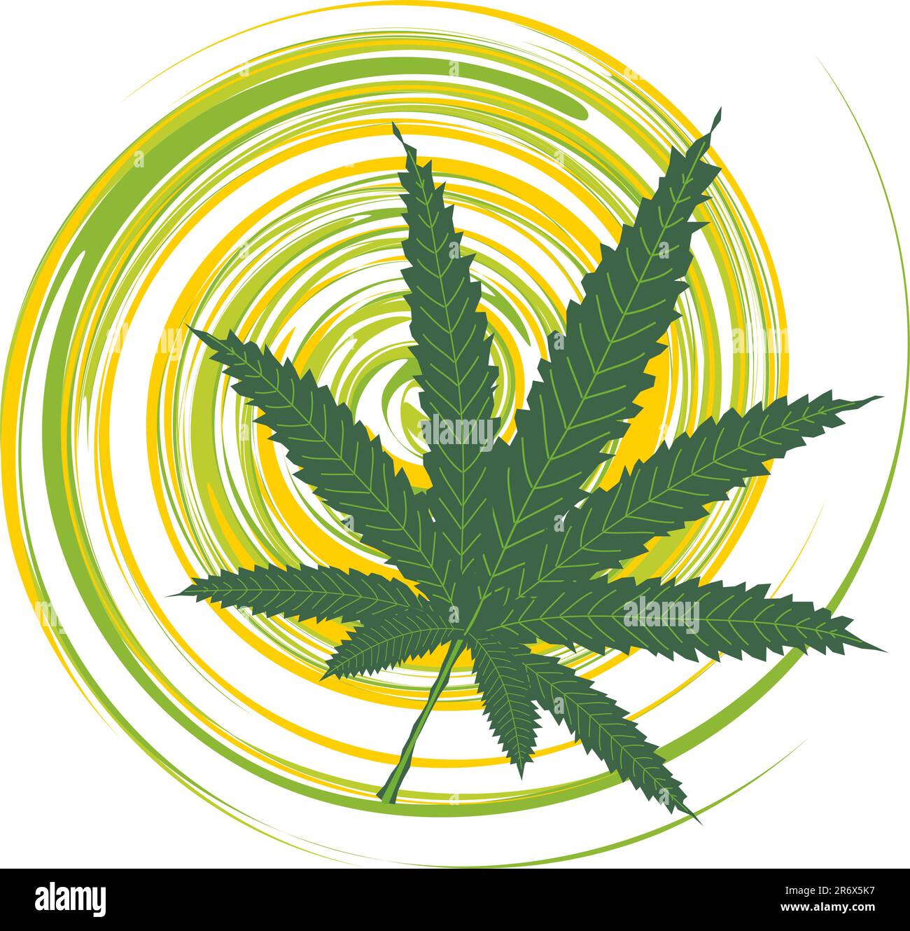 Close leaf Stock Vector Images - Alamy