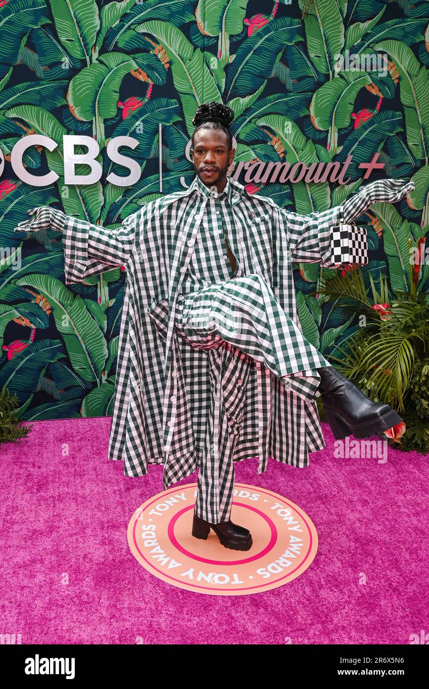 New York, USA. 11th June, 2023. Antwayn Hopper walking on the red ...