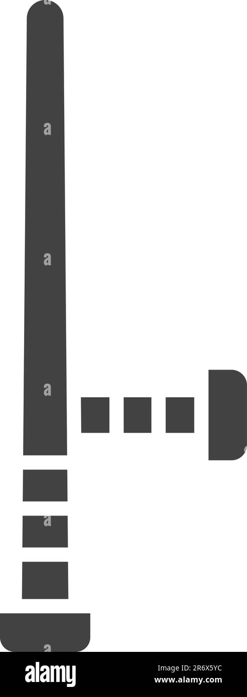 Baton icon vector image Stock Vector Image & Art - Alamy