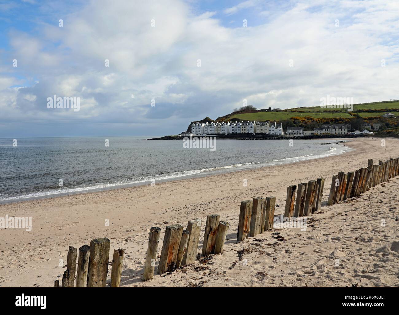 Cushendun in County Antrim Stock Photo - Alamy