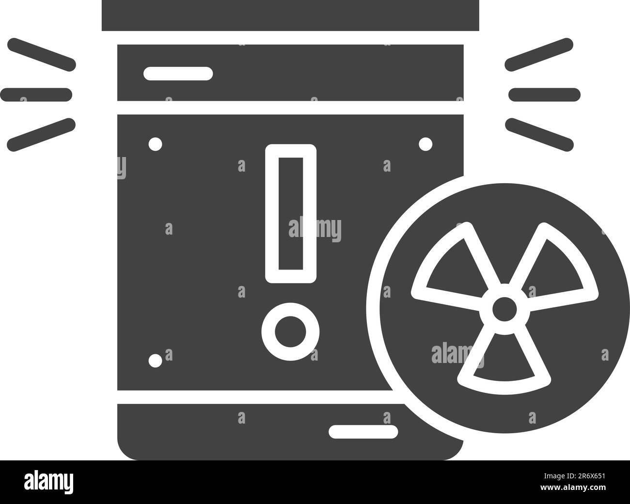Dangerous Goods icon vector image Stock Vector Image & Art - Alamy