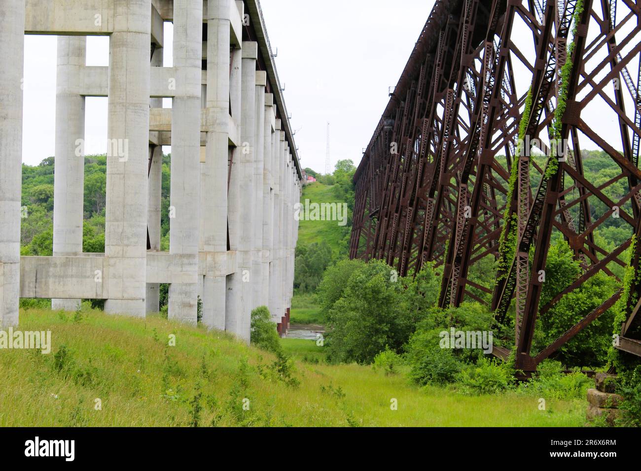 Kate Shelley High Bridge, Iowa Stock Photo - Alamy