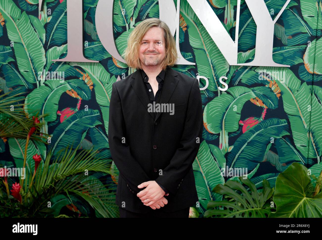 Andrzej Goulding arrives at the 76th annual Tony Awards on Sunday, June ...