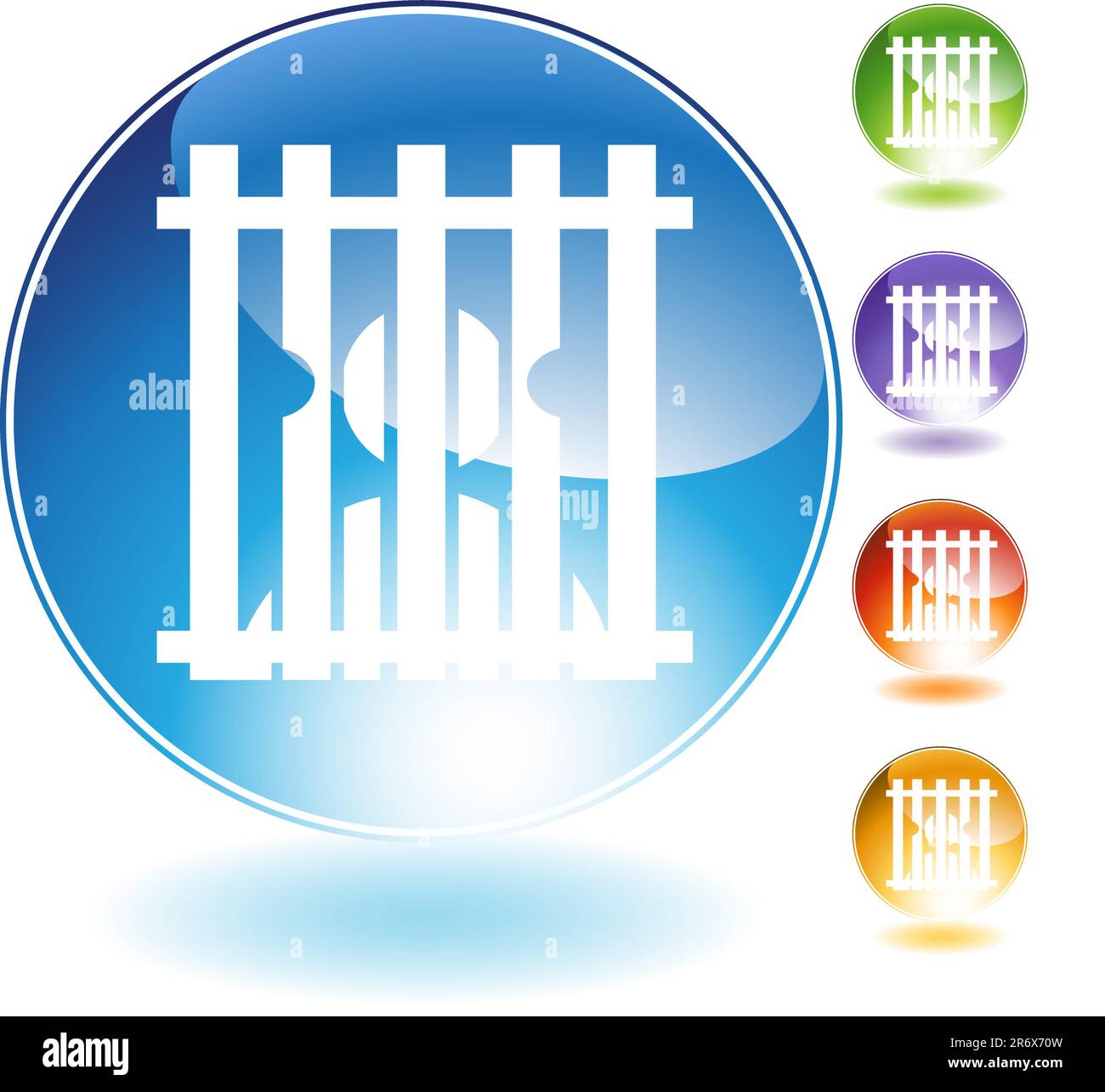 Round prison Stock Vector Images - Alamy