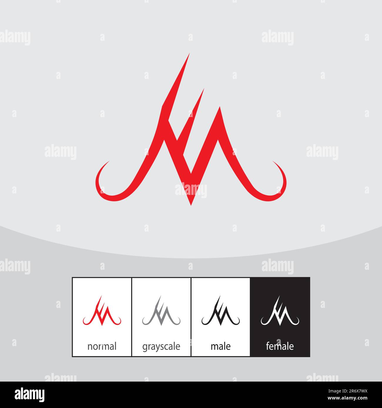 M and E Letter Logo. Red Color - Vector Stock Vector Image & Art - Alamy