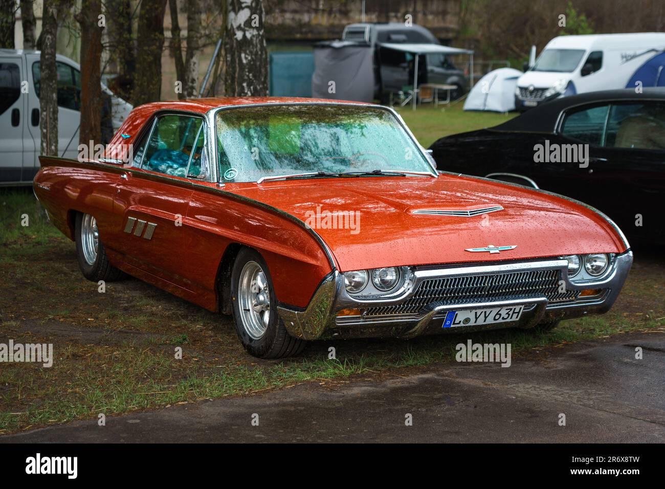 FINOWFURT, GERMANY - MAY 06, 2023: The personal luxury car Ford ...