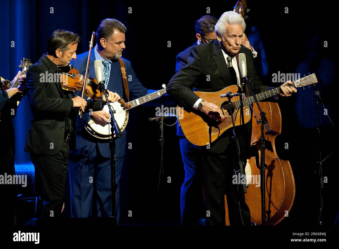 June 7, 2023 - Nashville, Tennessee; USA - Musicians The DEL MCCOURY ...