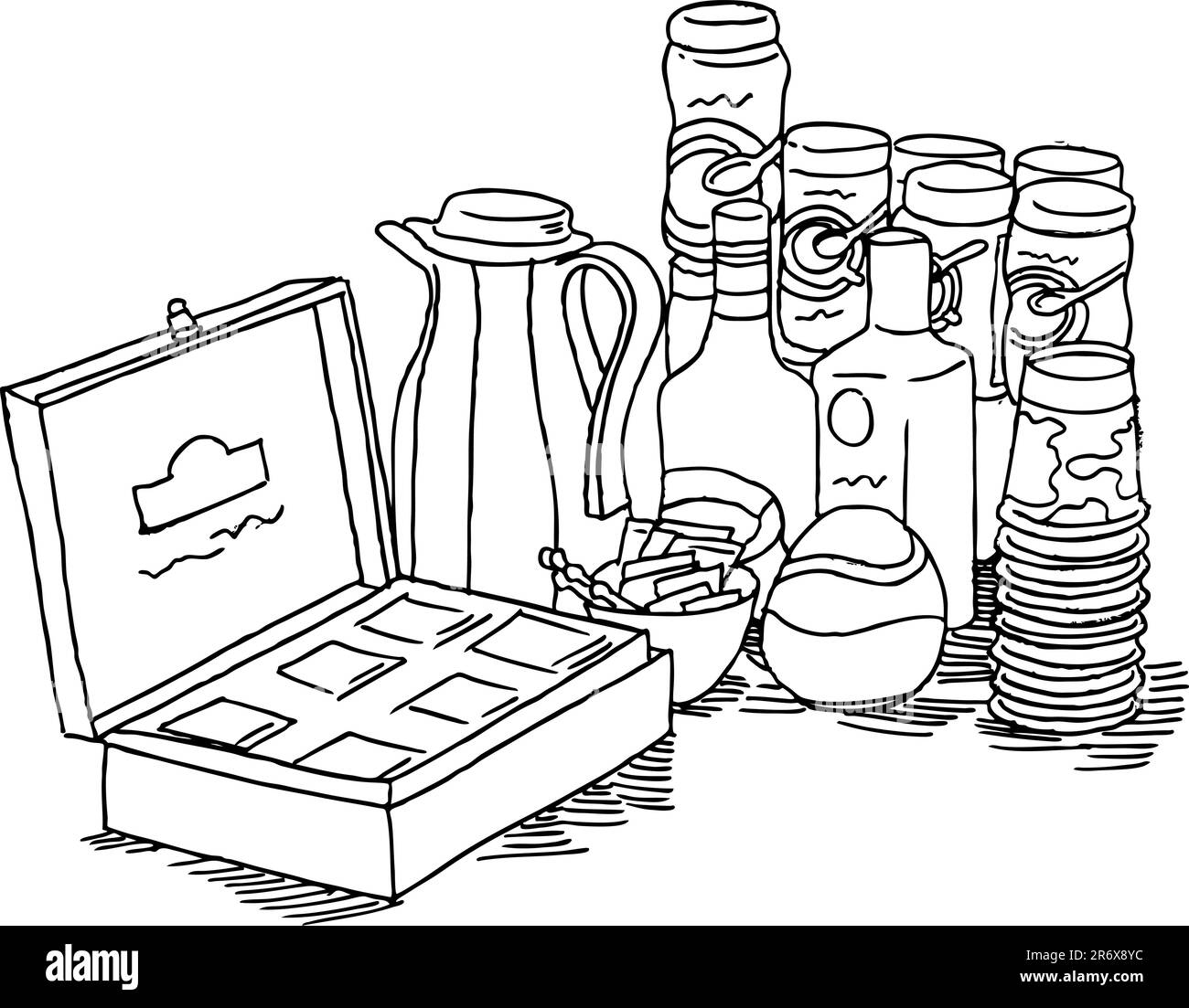 Box hand bag Cut Out Stock Images & Pictures - Alamy