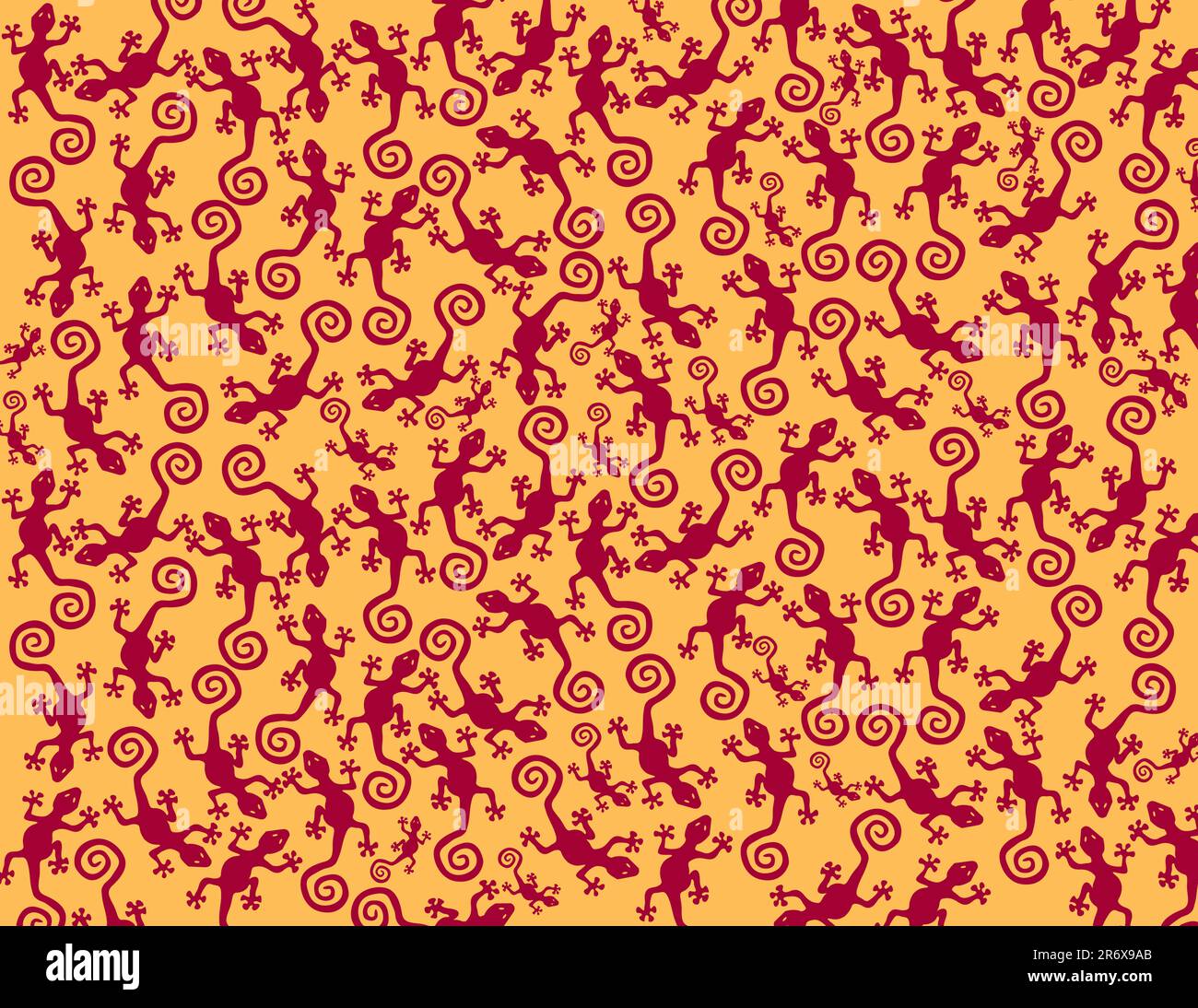 Brown lizard Stock Vector Images - Alamy