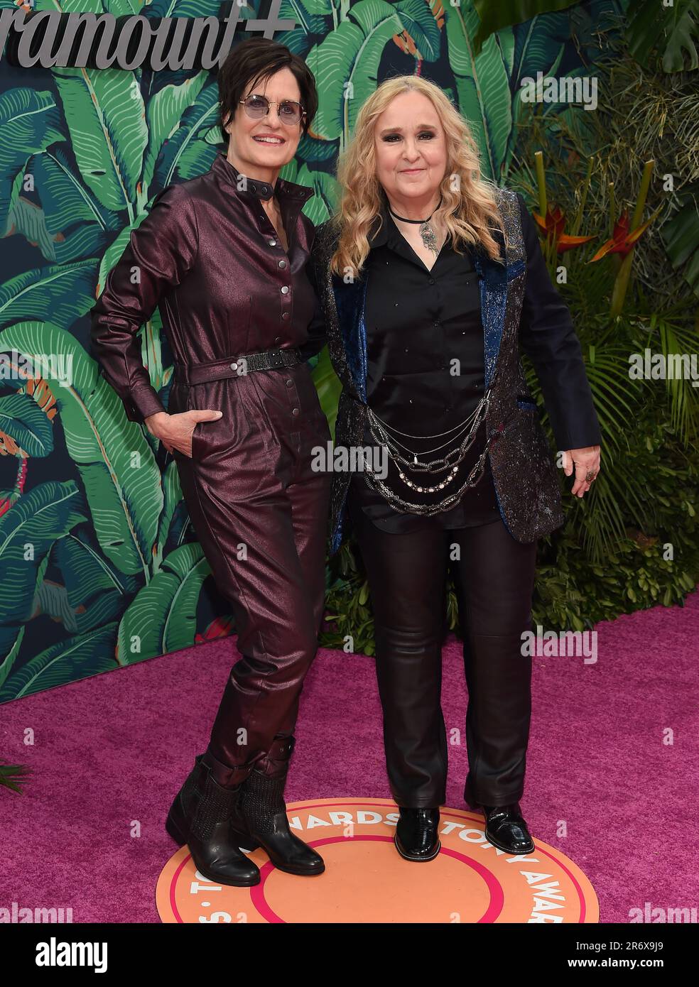 New York City, USA. 11th June, 2023. Melissa Etheridge and Linda Wallem ...