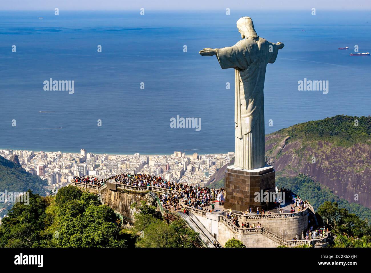 Rio De Janeiro, Brazil. 09th June, 2023. The statue of Christ the ...