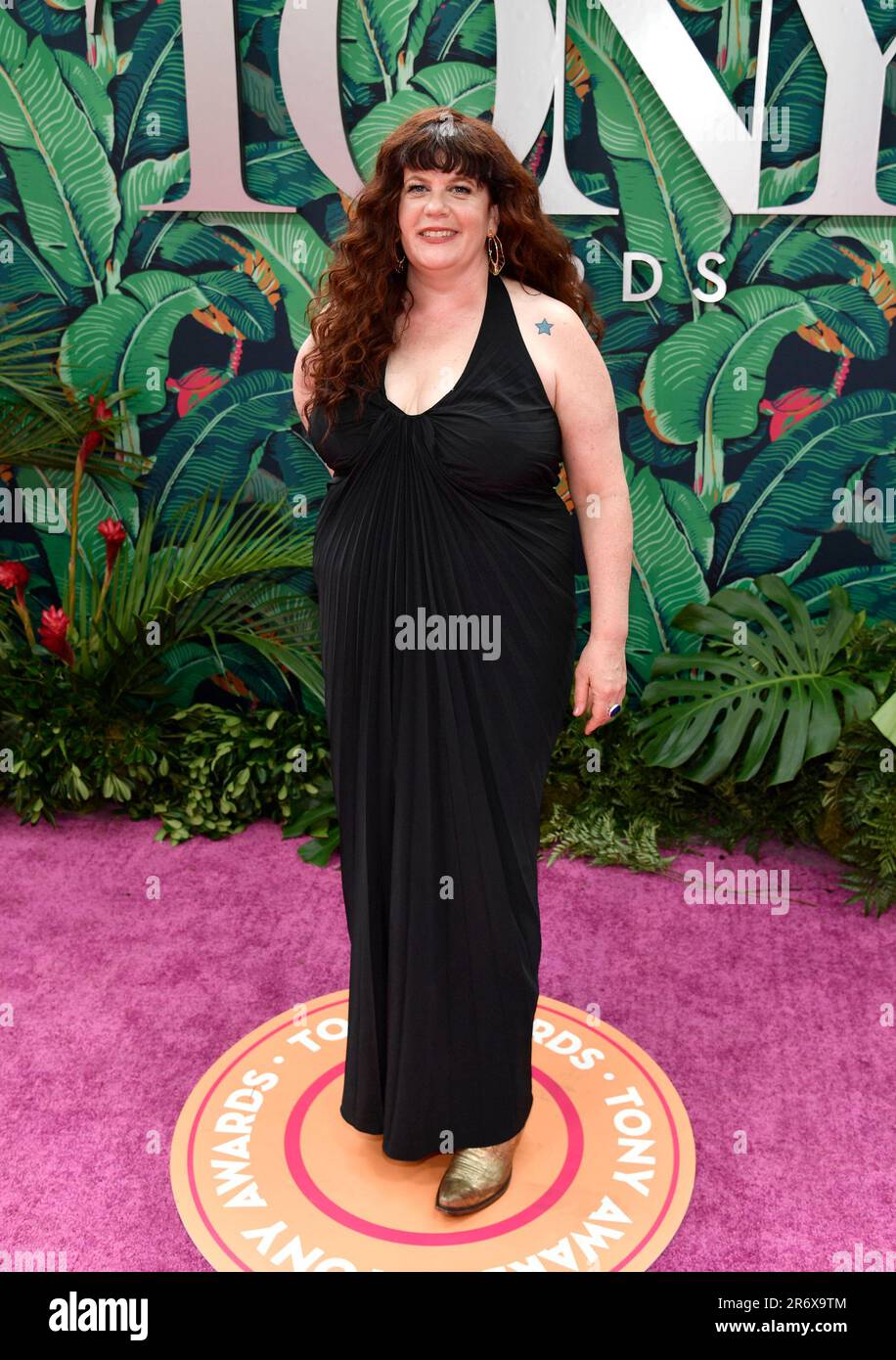 Heather Gilbert arrives at the 76th annual Tony Awards on Sunday, June ...