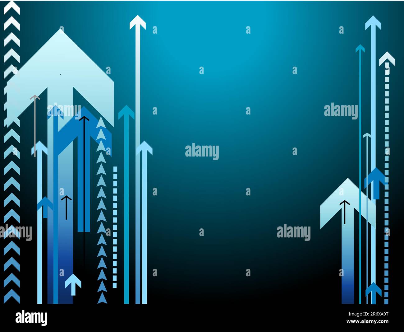 Blue abstract background with arrows Stock Vector Image & Art - Alamy