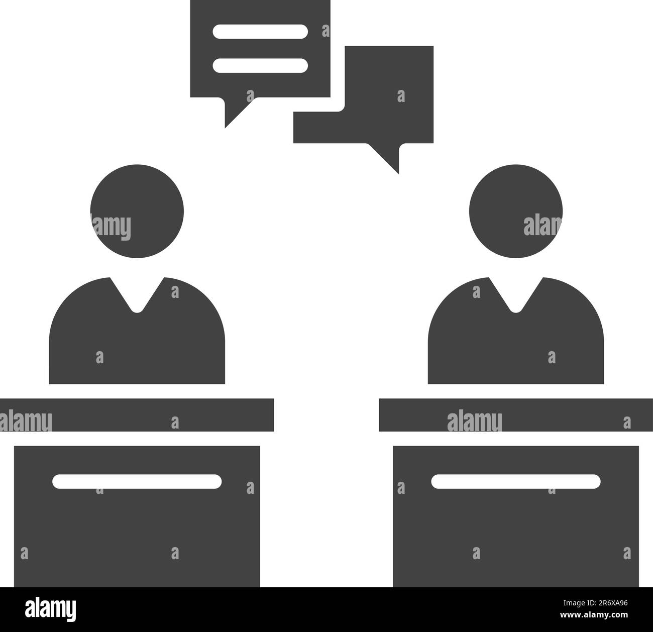 Debate illustration Black and White Stock Photos & Images - Alamy