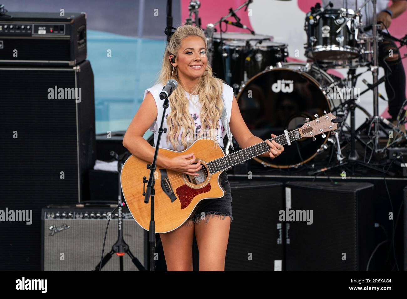 Megan Moroney performs during the 2023 CMA Fest on Sunday, June 11 ...