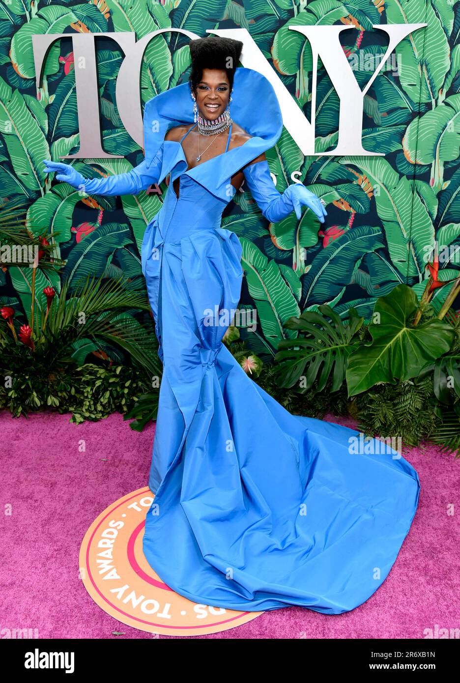 J Harrison Ghee arrives at the 76th annual Tony Awards on Sunday, June ...