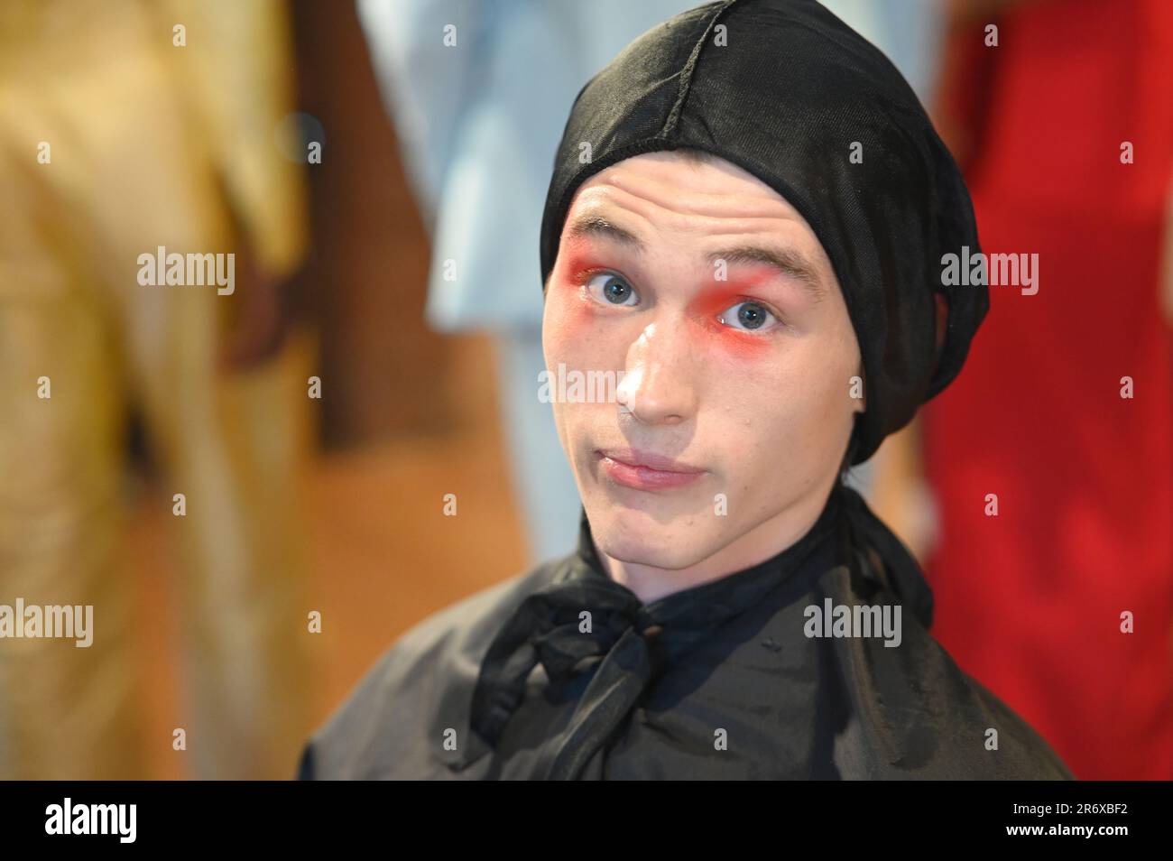 London, UK, June 11 2023. Backstage at the SAGABOI SS24 Show - Fresh ...