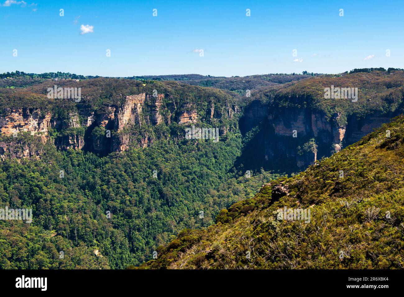Jamison Valley, Blue Mountains National Park, New South Wales ...