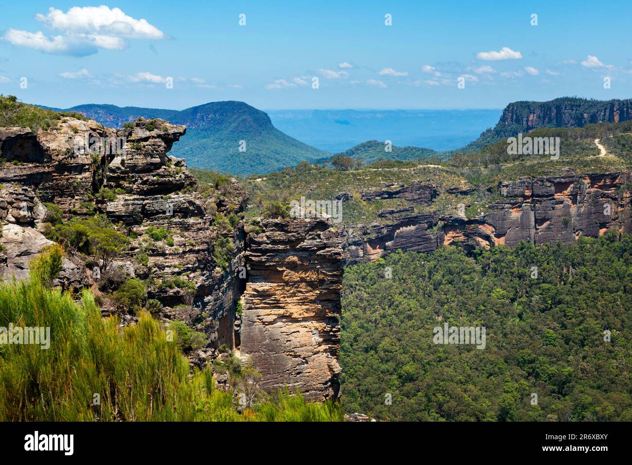 Jamison Valley, Blue Mountains National Park, New South Wales ...