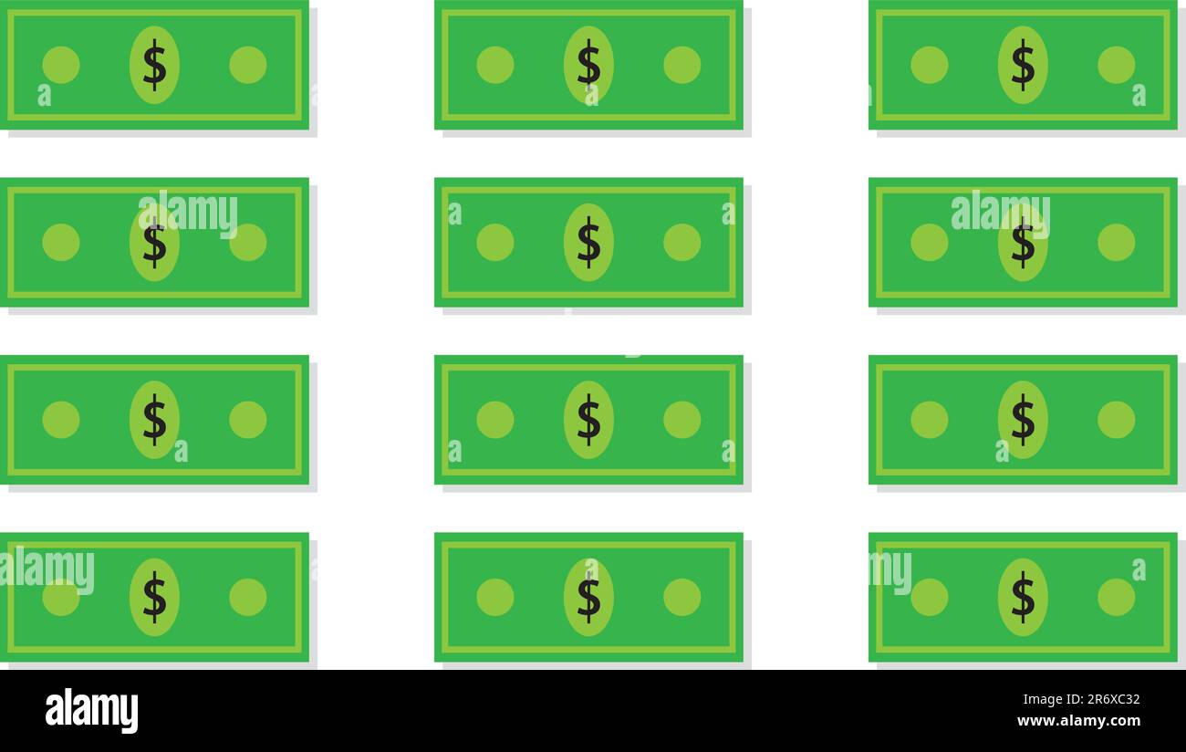 One banknote Stock Vector Images - Alamy