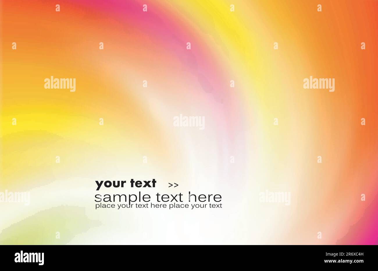 Colorful Modern Business Flyer Background Stock Vector Image & Art - Alamy