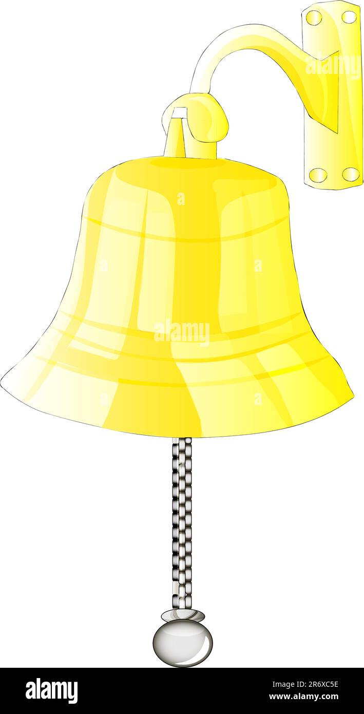 The bell ringing can perform its many functions Stock Vector Image ...