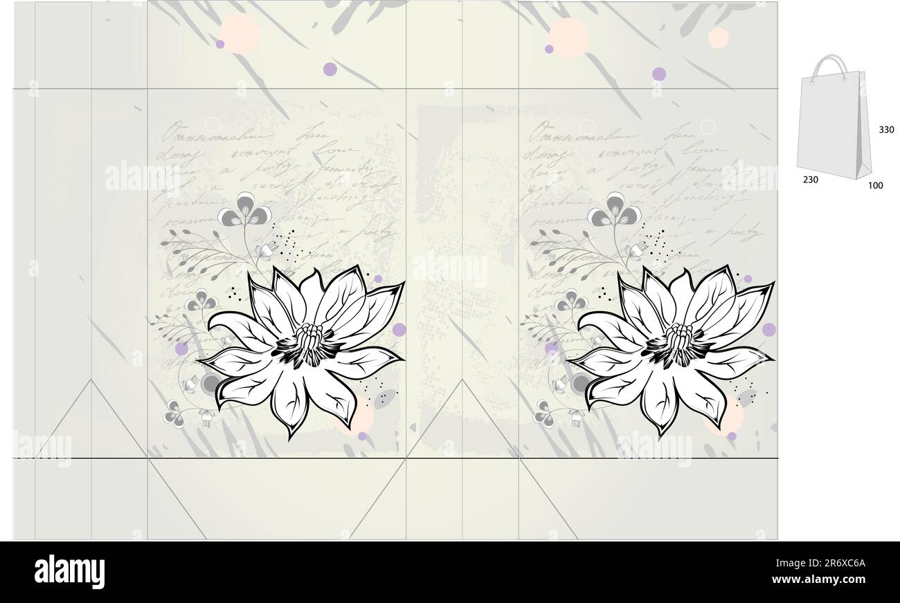 Gift bag christmas Stock Vector Images - Alamy