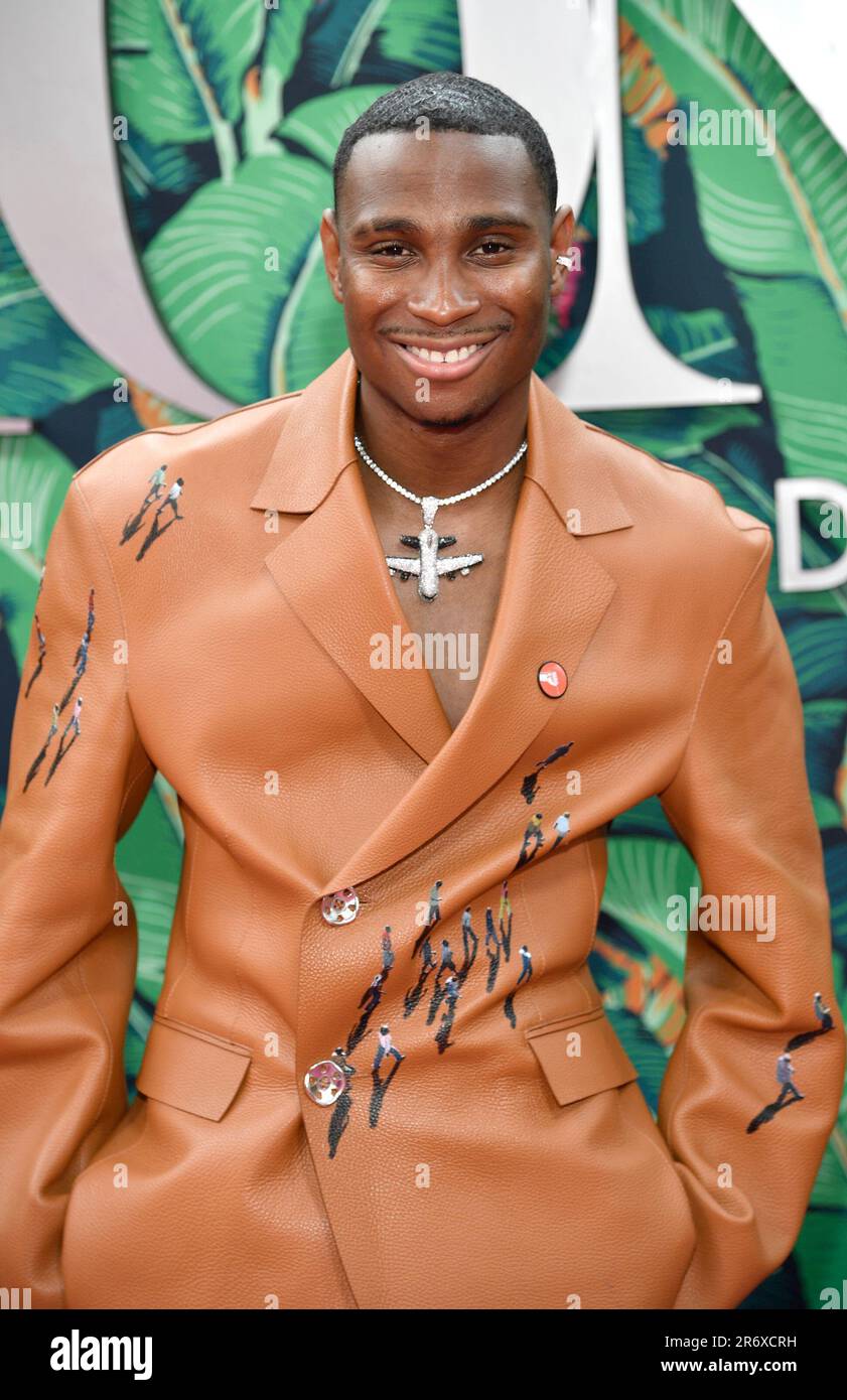 Jordan E. Cooper arrives at the 76th annual Tony Awards on Sunday, June ...