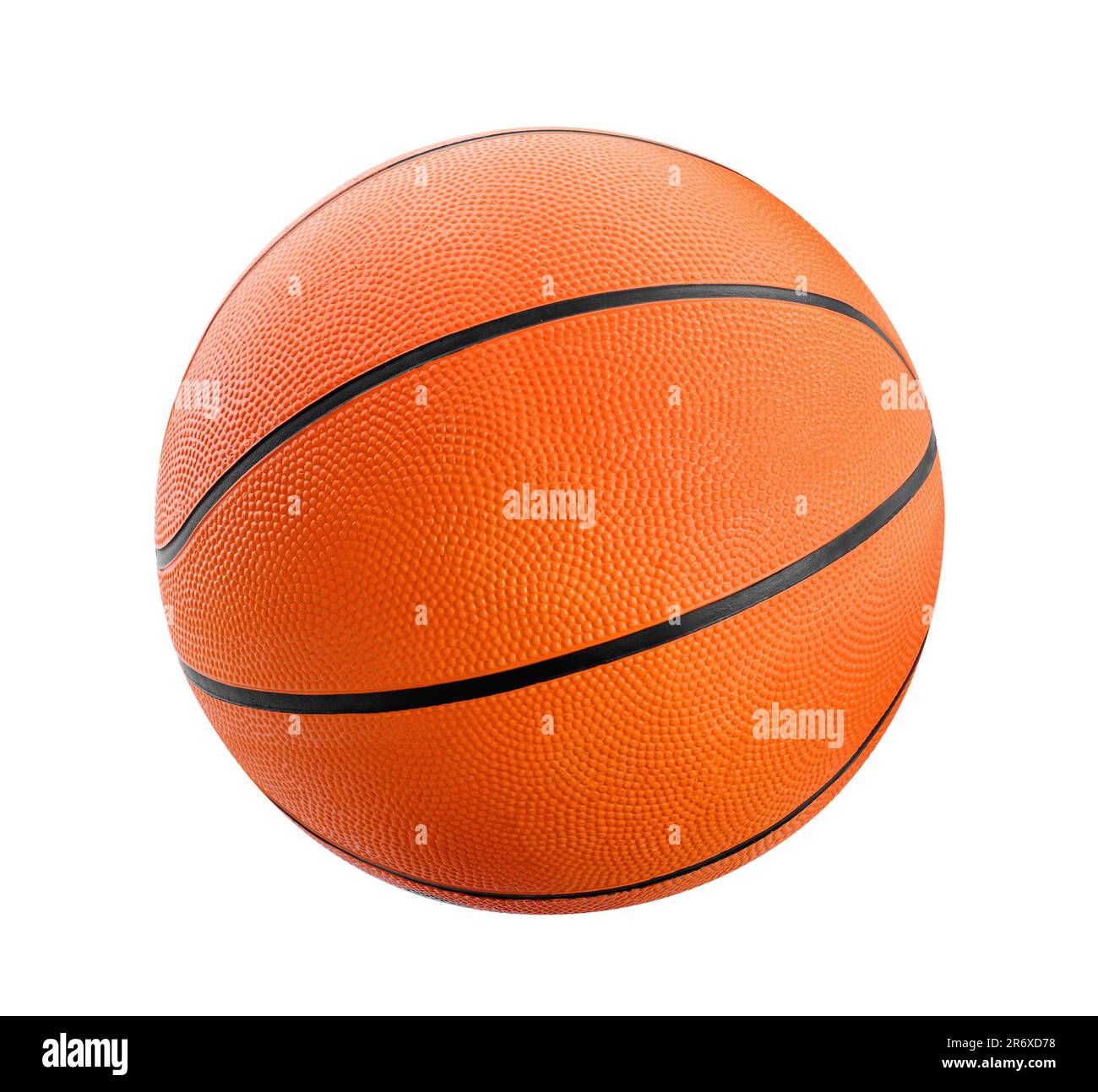 New orange basketball ball isolated on white Stock Photo - Alamy