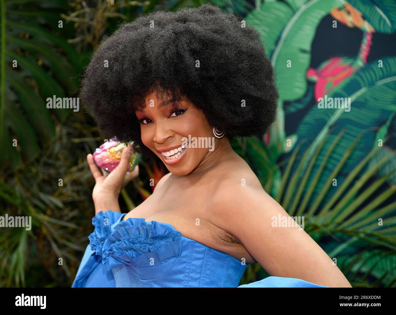 Amber Ruffin arrives at the 76th annual Tony Awards on Sunday, June 11 ...