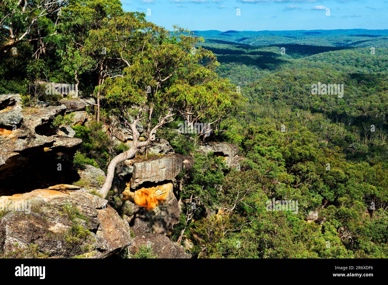 Sublime Point lookout offers sensational views of the Jamison Valley ...