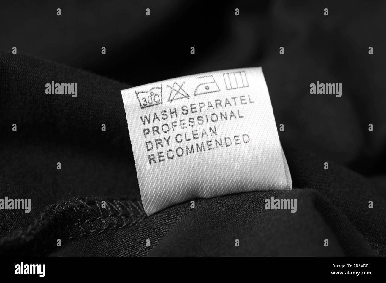 Clothing garment care label hi-res stock photography and images - Alamy