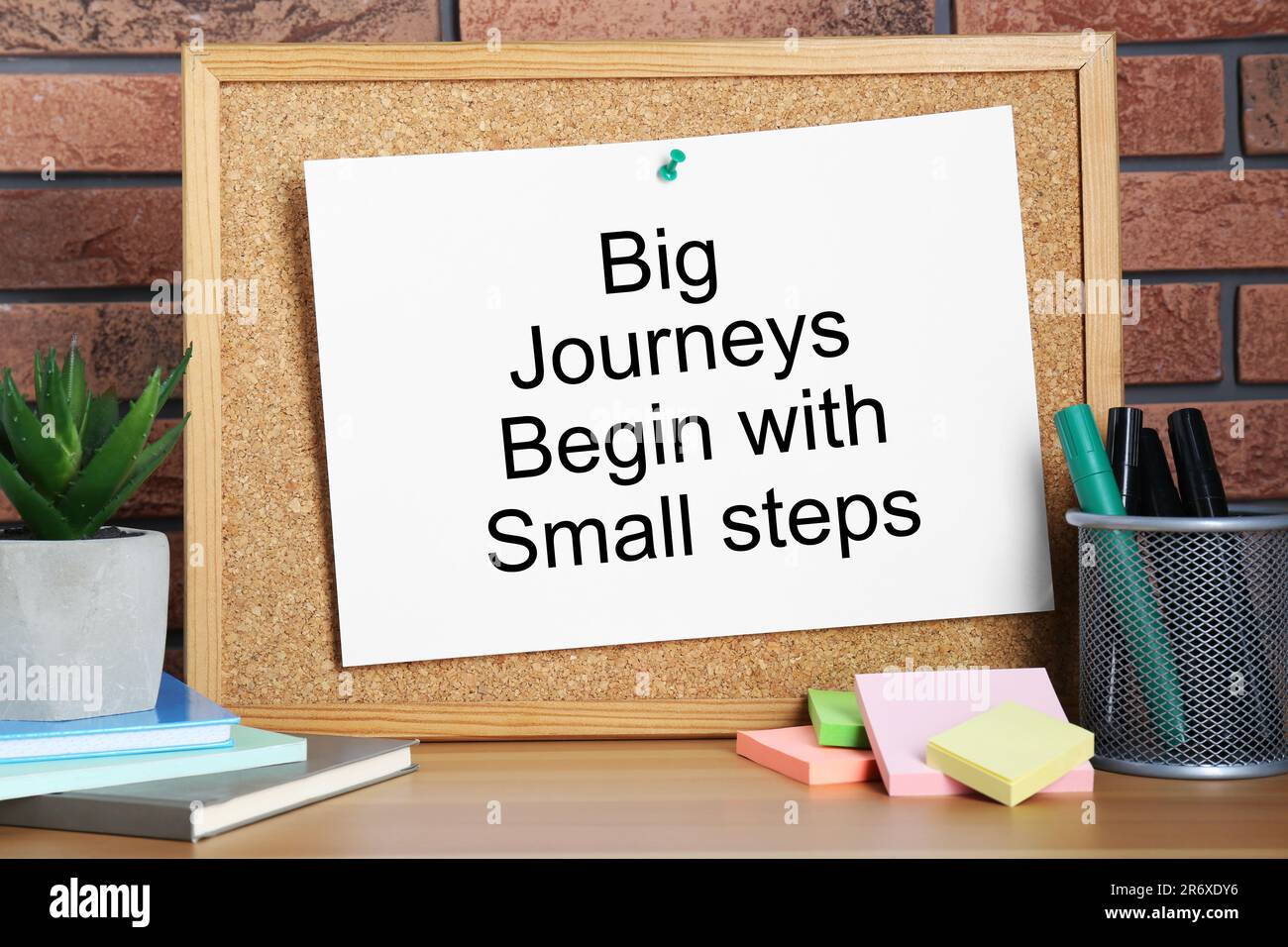 Affirmation make steps to success hi-res stock photography and images ...