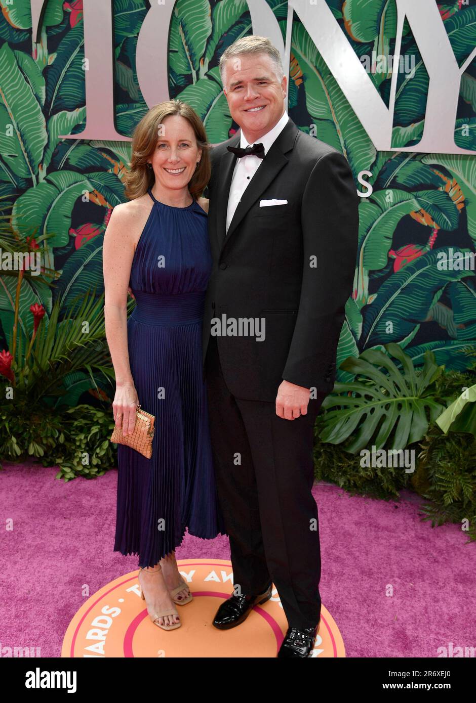 Anne Smith Boyland, left, and Michael Speaker arrive at the 76th annual ...