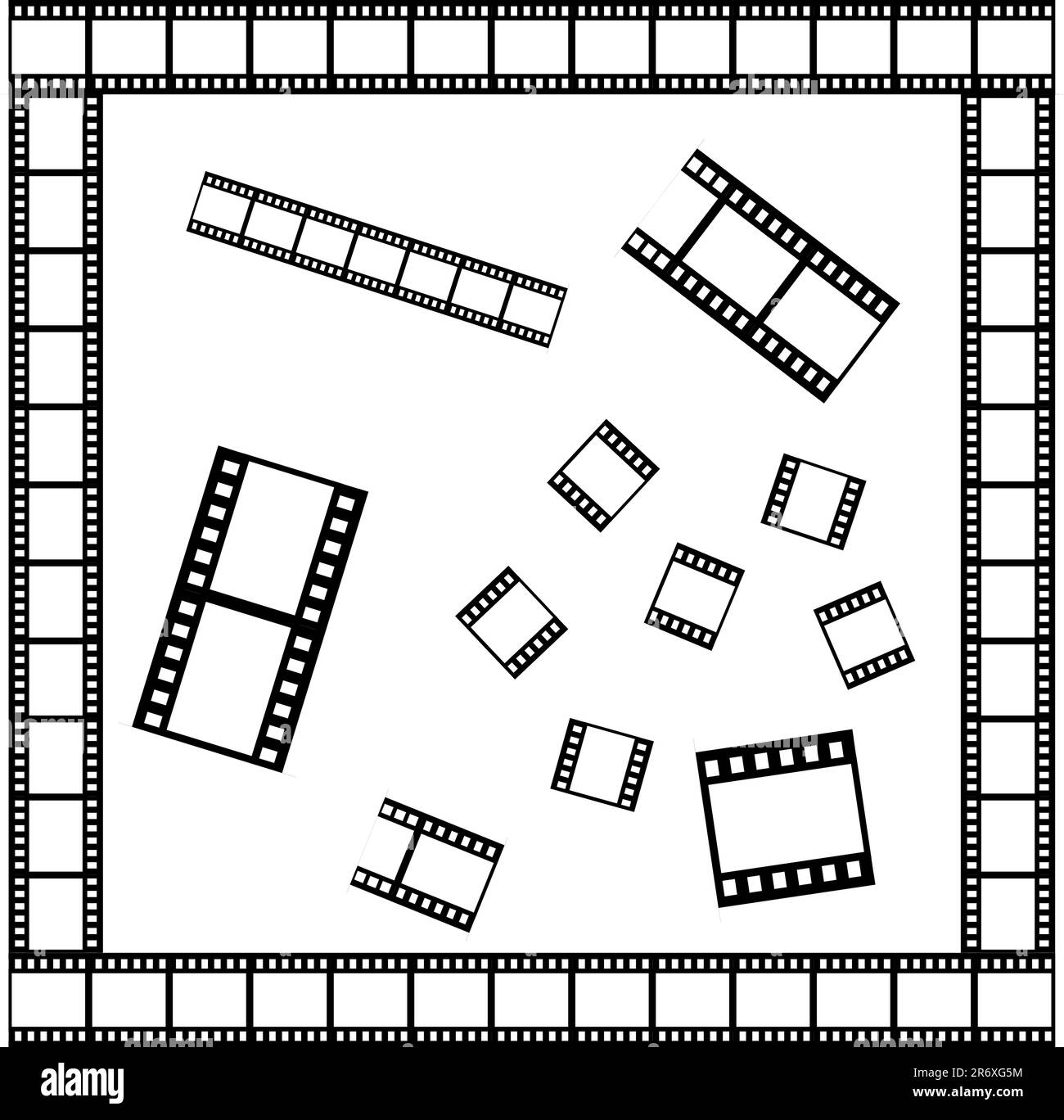 Vintage film gear Stock Vector Images - Alamy
